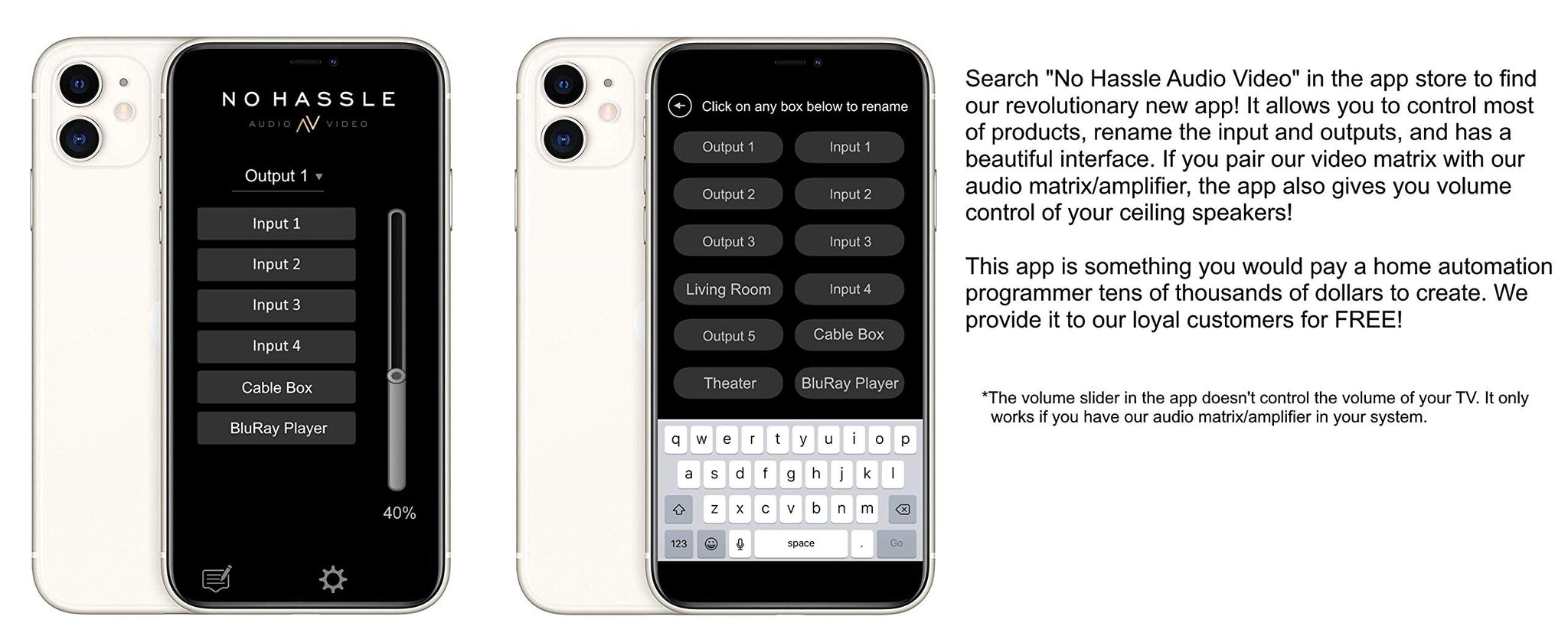 No Hassle AV - 8x8 HDMI 4K Matrix Switcher HDCP2.2 HDTV Routing Select ...